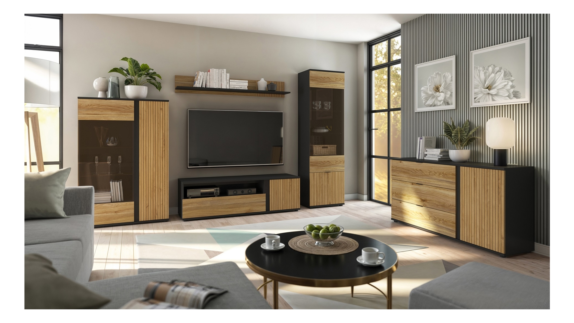 Гардероб ЛУЕН SZF2D - Мебели ЯВОР